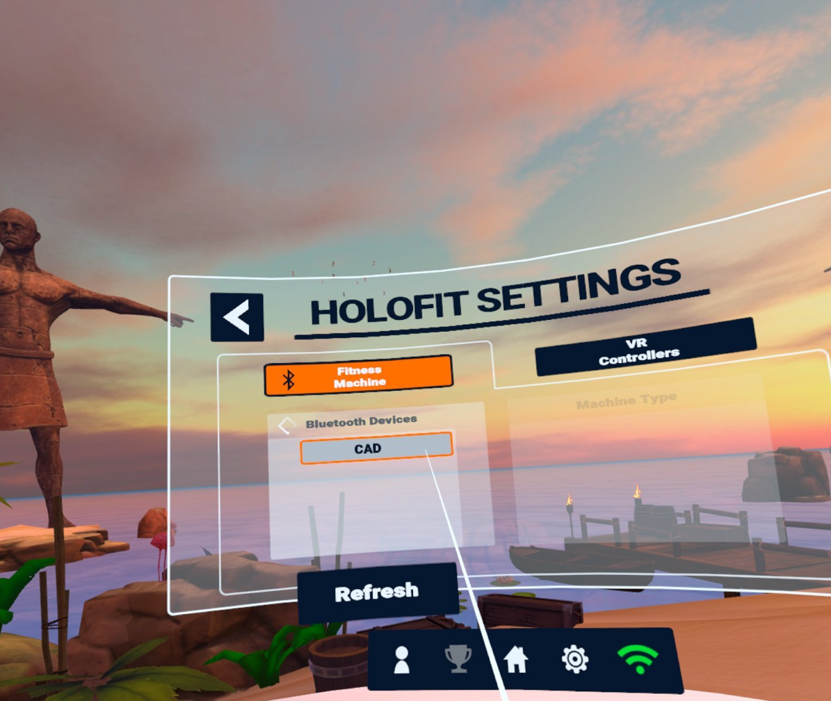 How to connect my sensor or fitness machine to Holofit? - HOLOFIT by ...